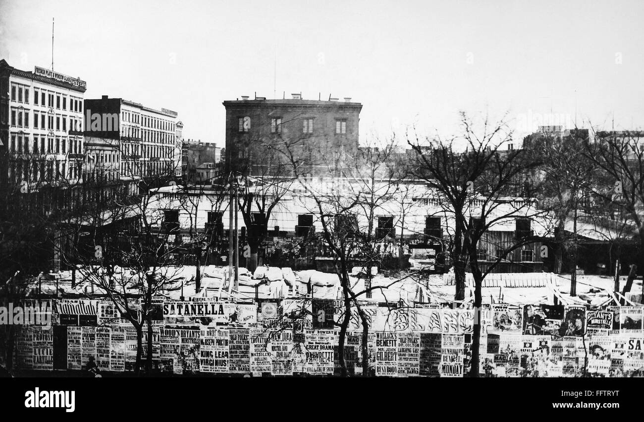 TWEED'S COURTHOUSE, c1875. /nBoss Tweed's Courthouse under construction ...
