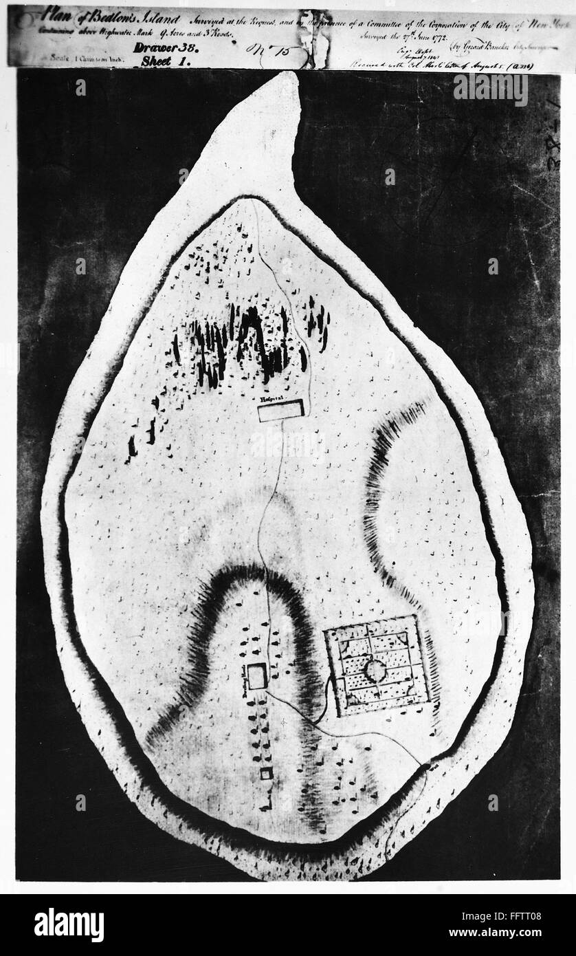 Statue liberty bedloes island new Black and White Stock Photos & Images ...