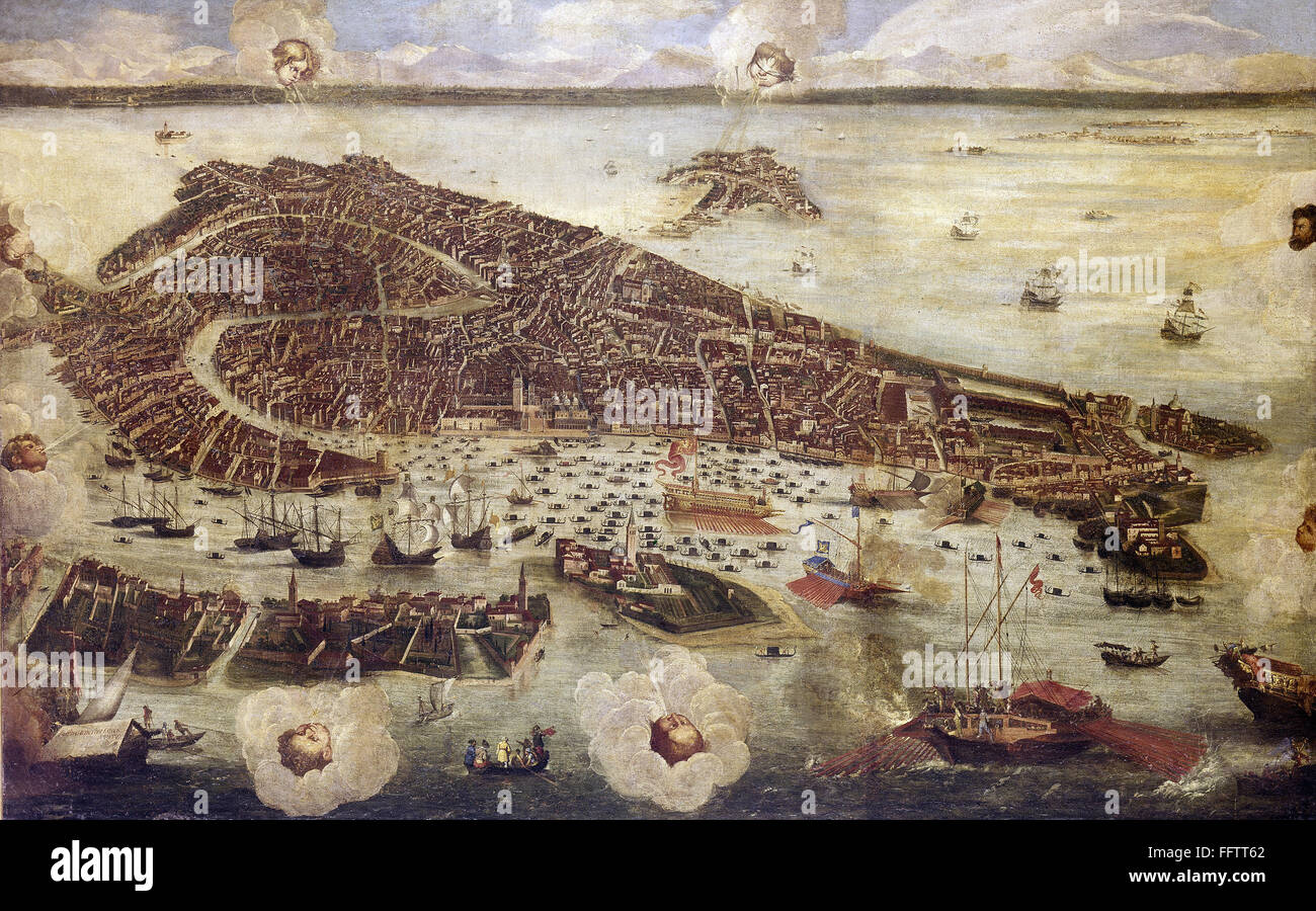 Venice renaissance map hi-res stock photography and images - Alamy