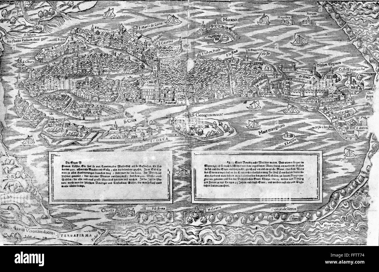 Venice renaissance map hi-res stock photography and images - Alamy