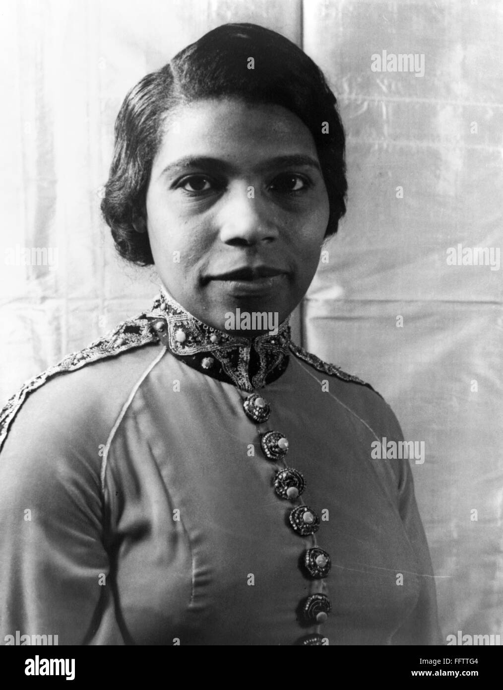 MARIAN ANDERSON (1897-1993). /nAmerican contralto singer. Photographed ...