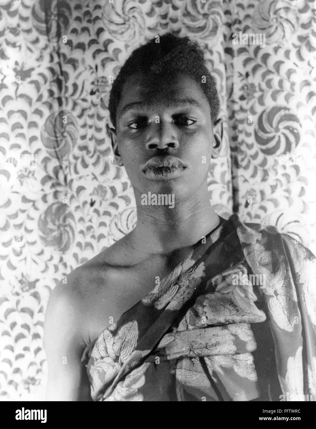 VAN VECHTEN: PORTRAIT, 1940. /nPortrait of Allen Juante Meadows, by ...