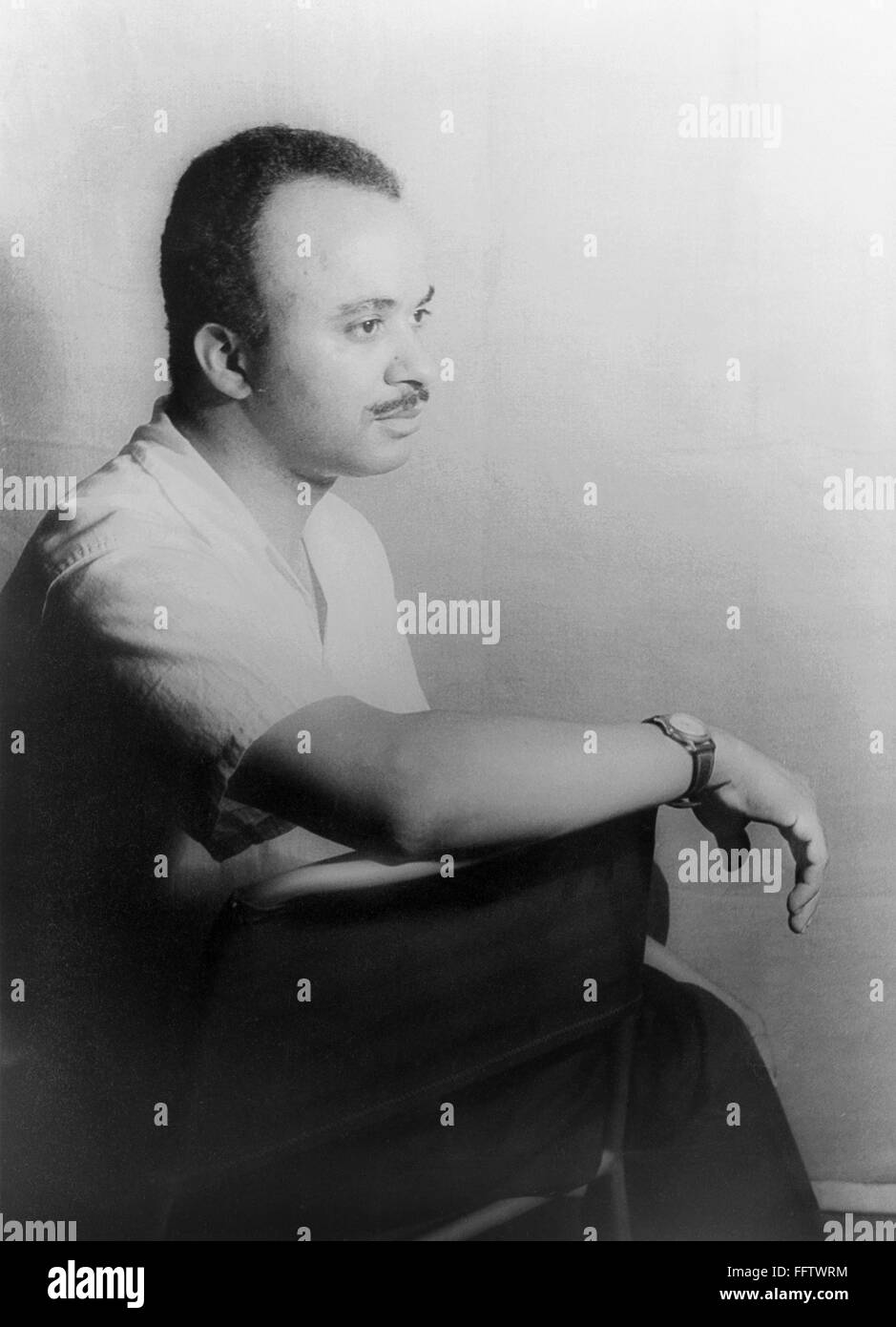 ELDZIER CORTOR (1916- ). /nAmerican sculptor and painter. Photographed ...