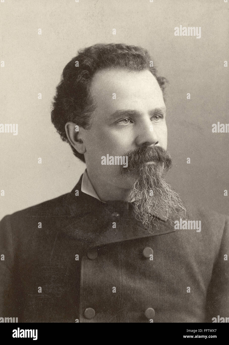 MAN, 19th CENTURY. /nPortrait of a man, photographed at a New York ...