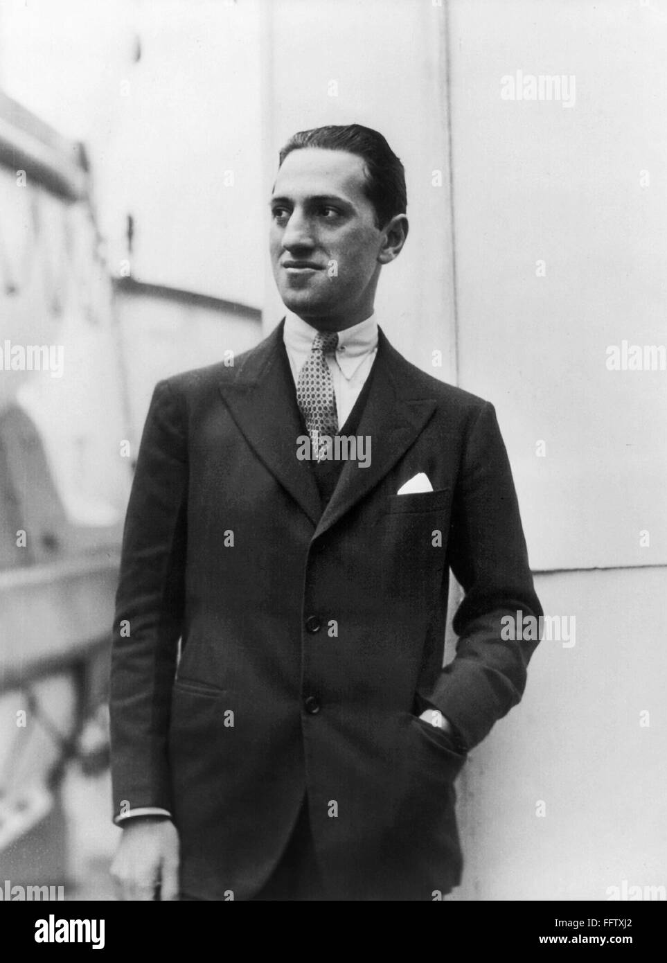 GEORGE GERSHWIN /n(1898-1937). American composer. Photograph, early ...