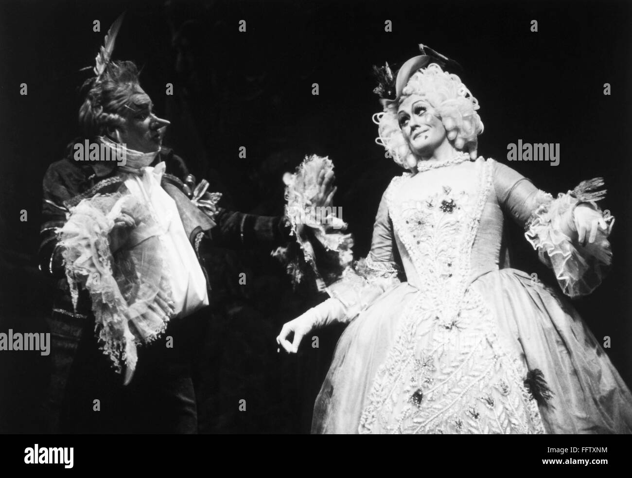 OPERA: TALES OF HOFFMANN. /nJoan Sutherland as Olympia, the mechanical ...