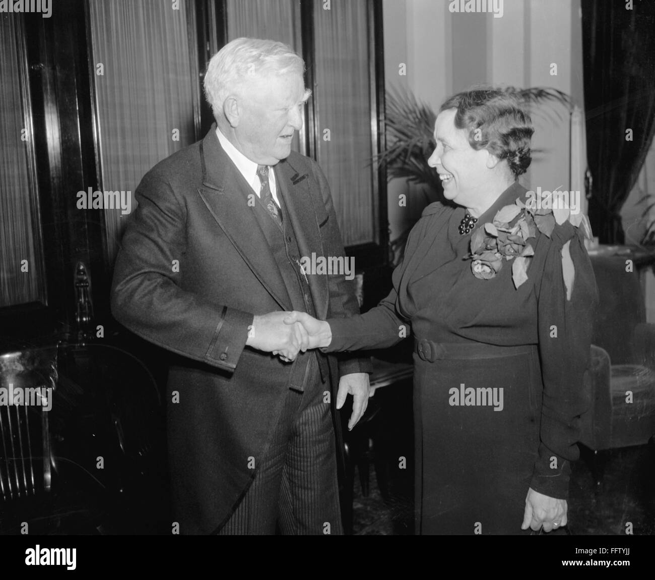 GARNER AND CARAWAY, 1939. /nVice President John Nance Garner ...