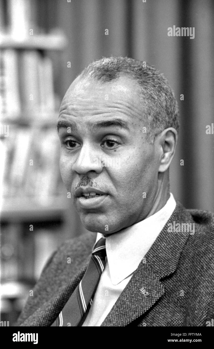 ROY WILKINS (1901-1981). /nAmerican civil rights leader. Photographed ...
