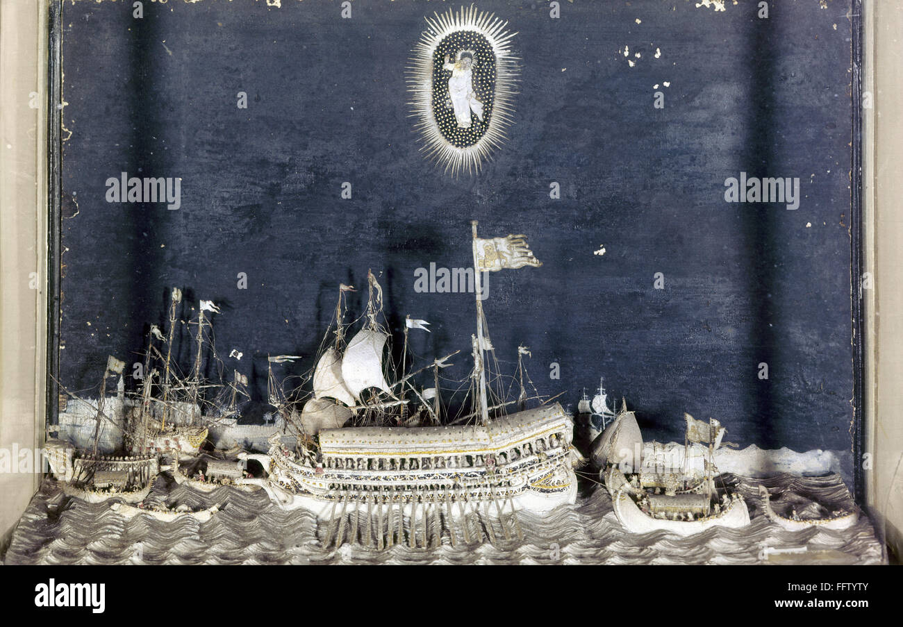 VENICE: BUCENTAUR MODEL. /nModel of an 18th century Bucentaur, the ...