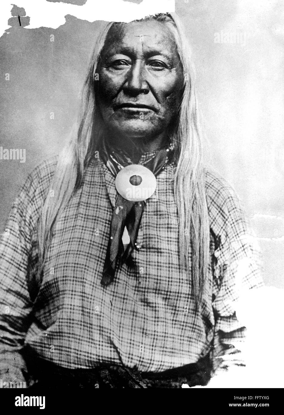 WASHAKIE (1804-1900). /nShoshone Native American chief. Photographed ...