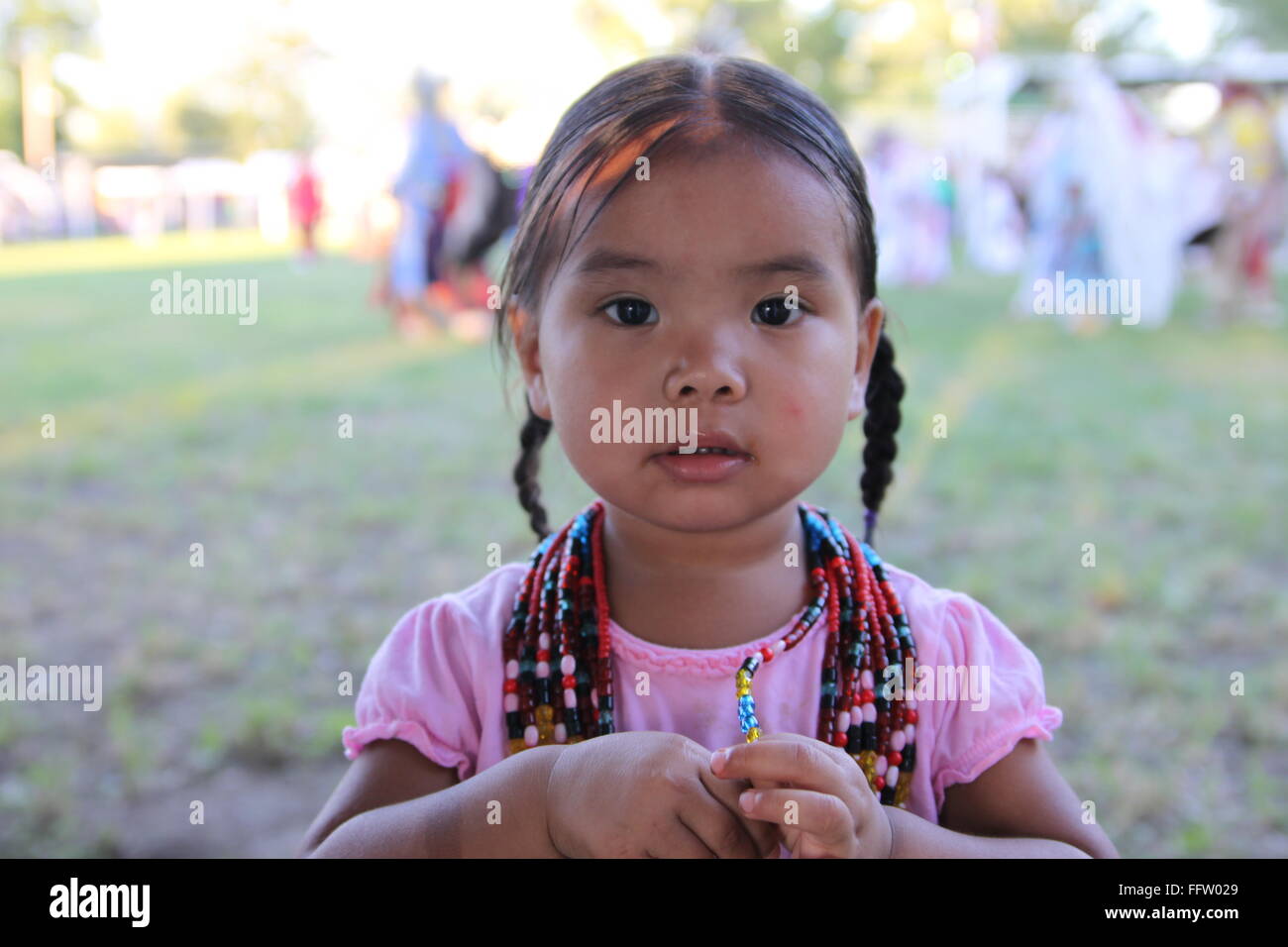 traditional Meskwaki(Fox) Pow Wow, festival of Native American dances ...