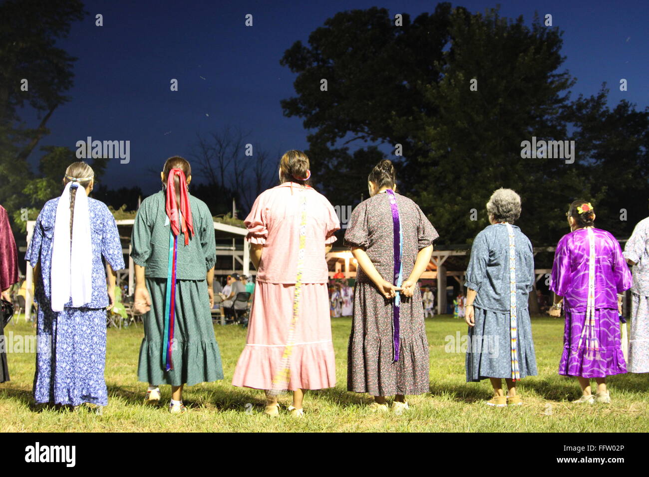 traditional Meskwaki(Fox) Pow Wow, festival of Native American dances ...