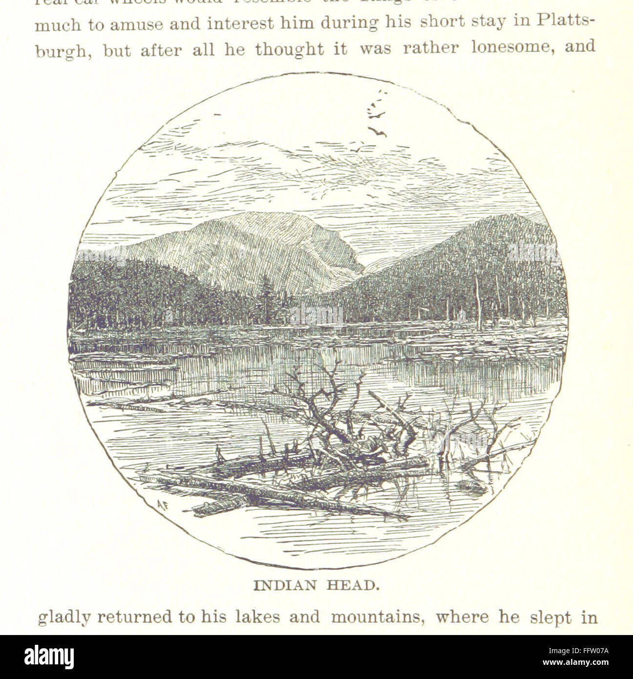 This vintage guide book on the Hudson River, illustrated by Alfred ...