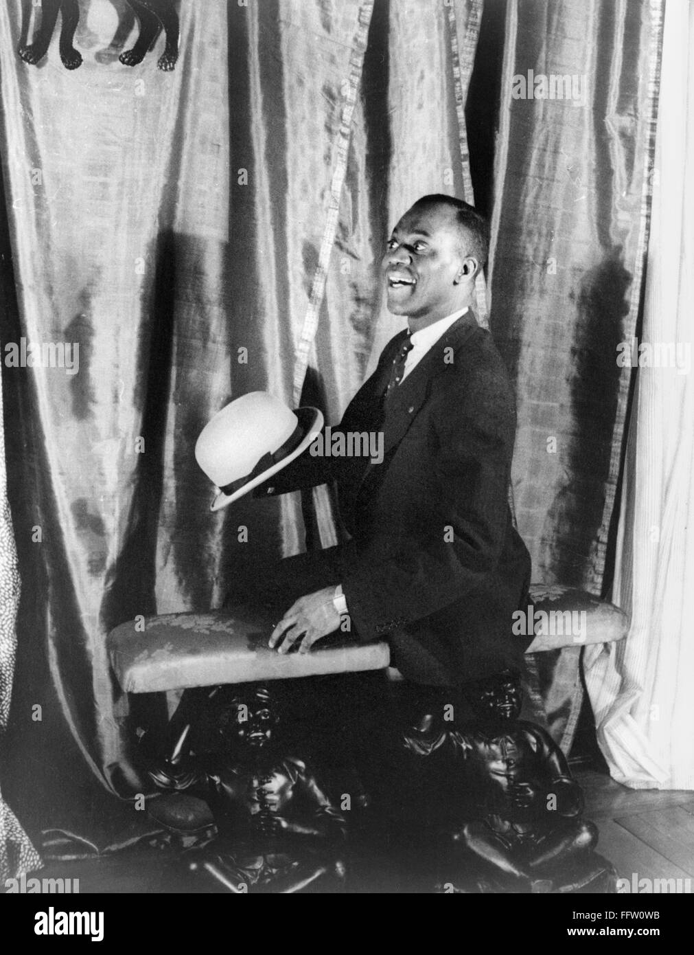 BILL ROBINSON (1878-1949). /nBill 'Bojangles' Robinson. American tap ...