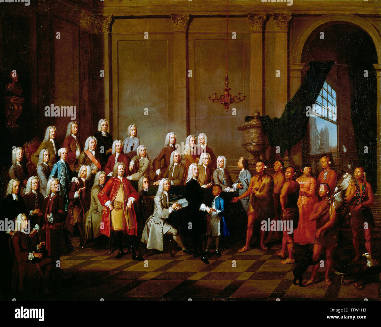 GEORGIA TRUSTEES, 1734. /nThe founders of the colony of Georgia, the ...
