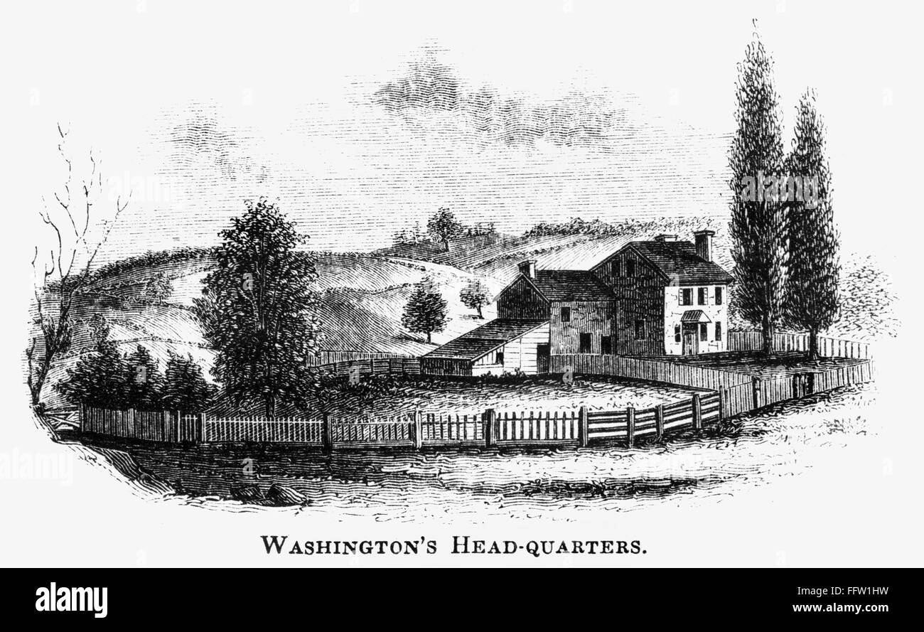 WASHINGTON: HEADQUARTERS. /nGeneral George Washington's headquarters at ...