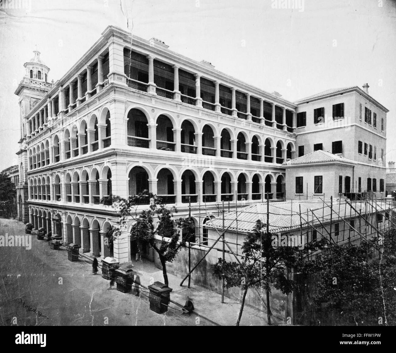 ASIA: HOTEL, c1915. /nA luxury hotel in Hong Kong, possibly named the ...