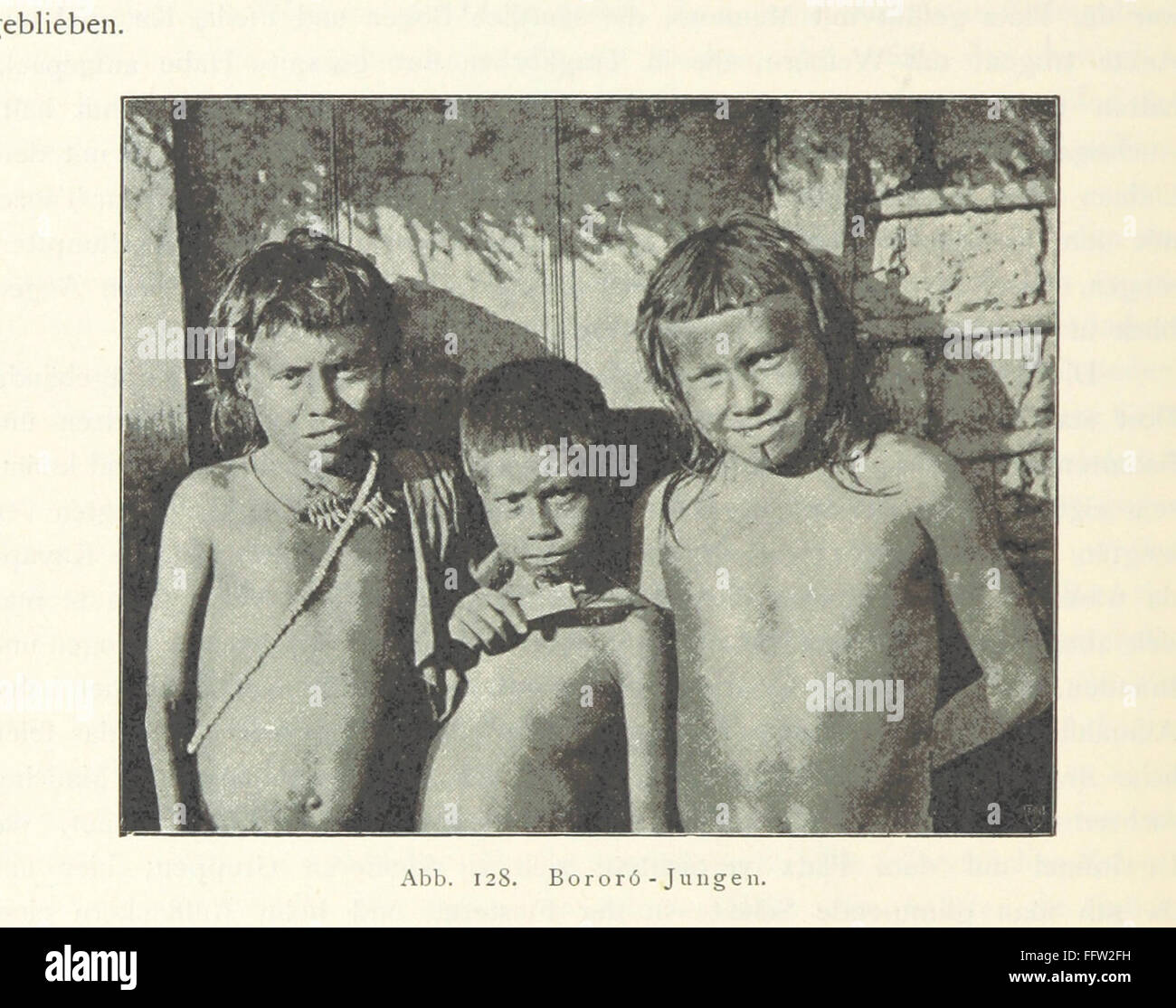 (Translation: 'Among the indigenous peoples of Central Brazil. Travel ...