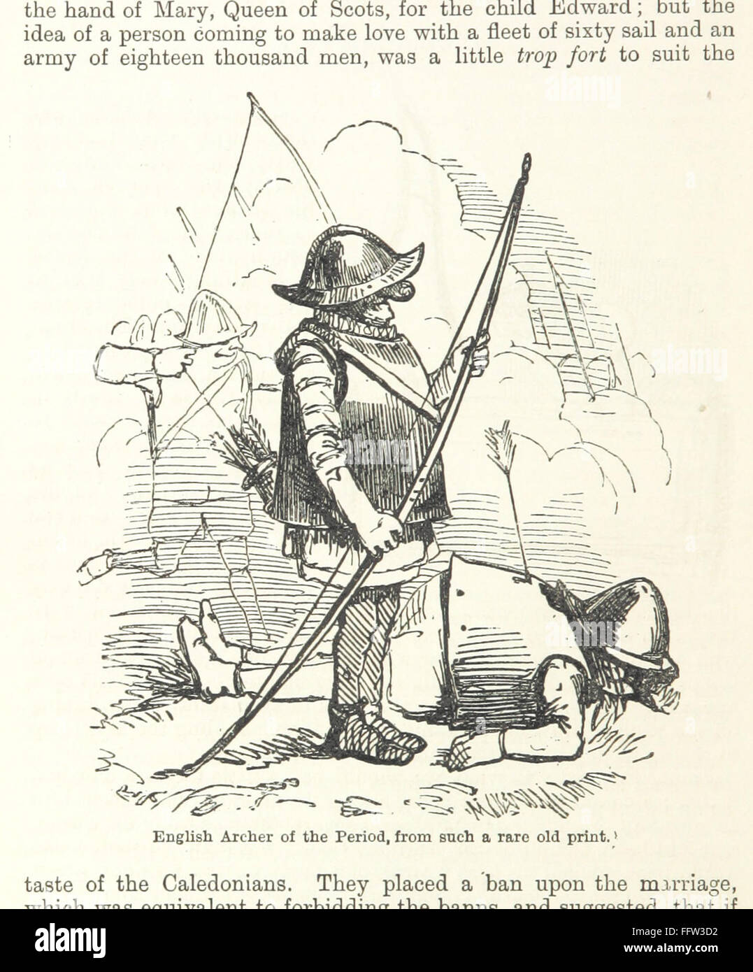 A vintage edition of 'The Comic History of England' by John Leech ...