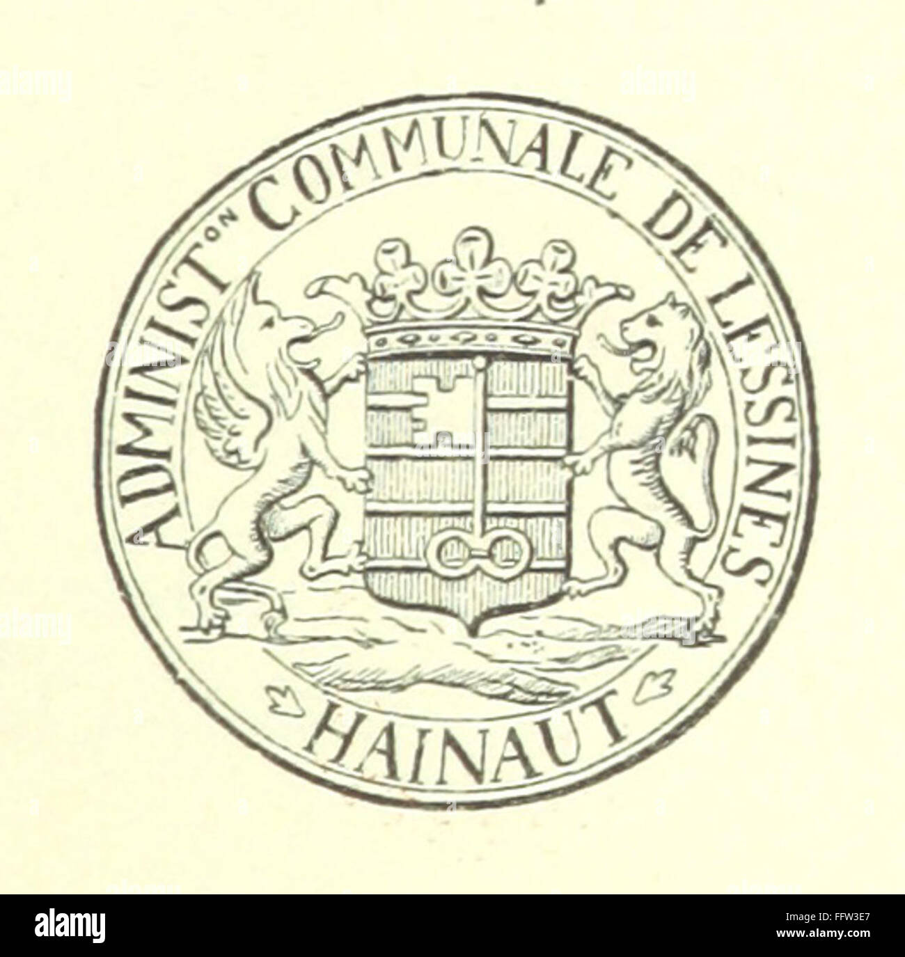 'Histoire de la ville de Lessines' is a vintage book detailing the ...