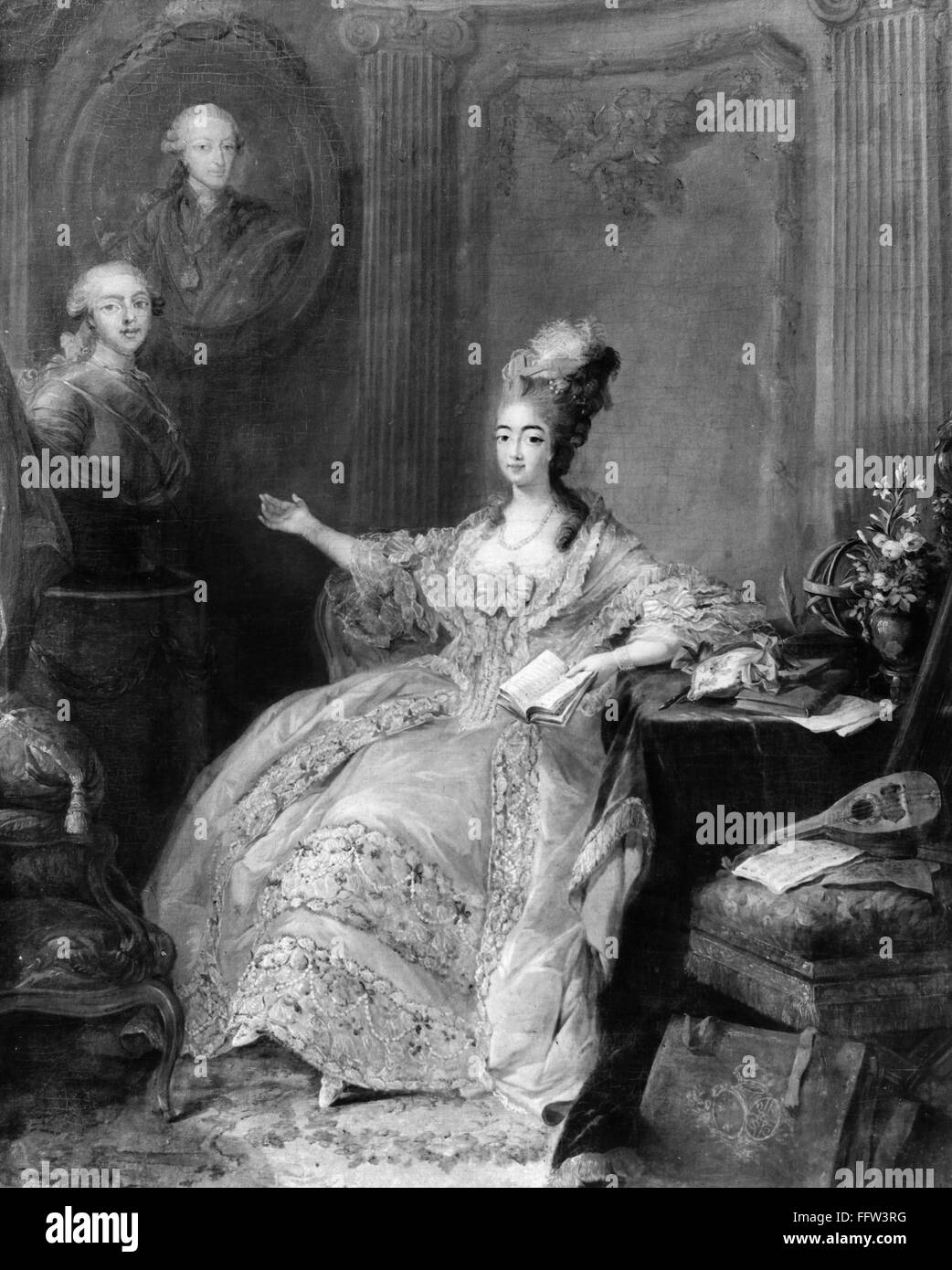MARIE JOSEPHINE OF SAVOY /n(1753-1810). Princess of Sardinia and ...