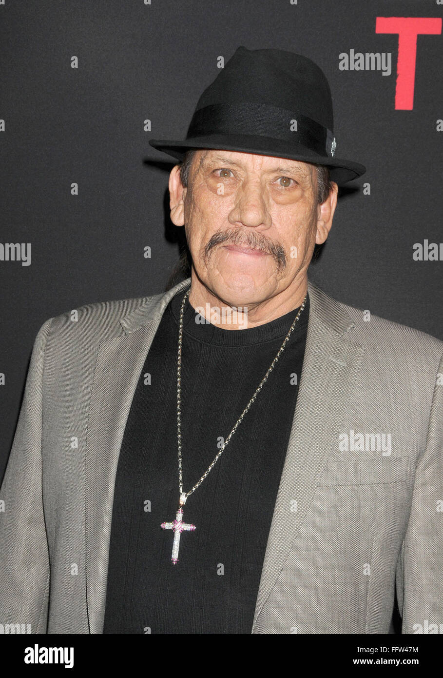 Los Angeles, California, USA. 16th Feb, 2016. Actor DANNY TREJO at the ...