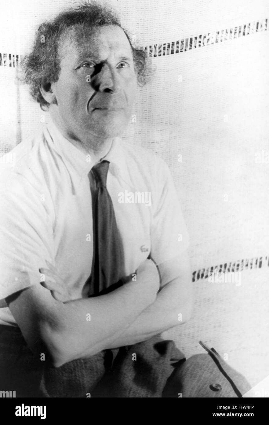 MARC CHAGALL (1887-1985). /nFrench (Russian-born) painter. Photographed ...