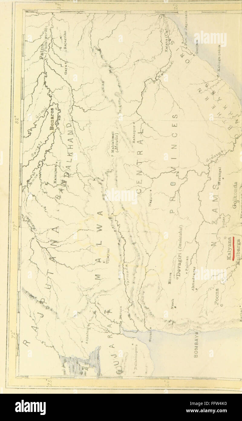 Mysore map hi-res stock photography and images - Alamy