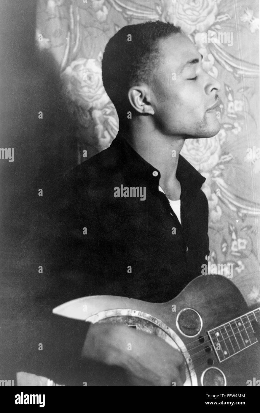 GABRIEL BROWN (1910-1972). /nAmerican blues singer and guitarist ...