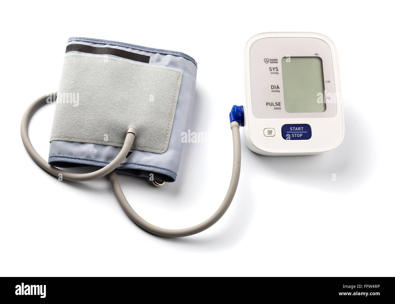 tonometer on white background Stock Photo - Alamy