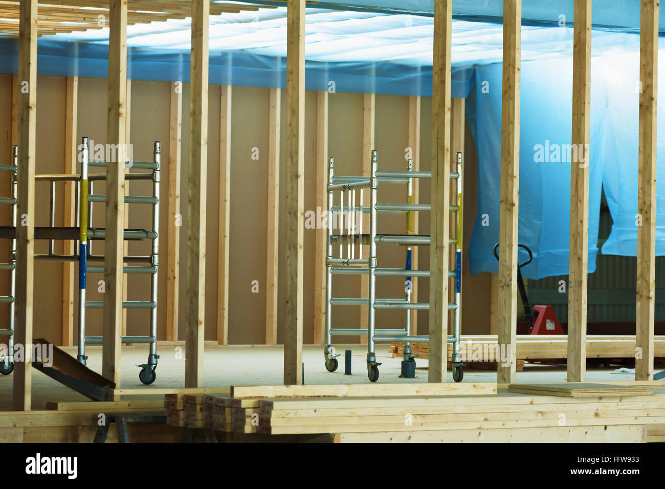 Timber stud wall hi-res stock photography and images - Alamy