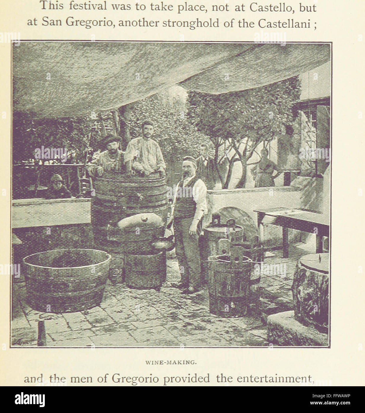 A vintage book titled 'Life on the Lagoons', describing the daily life ...