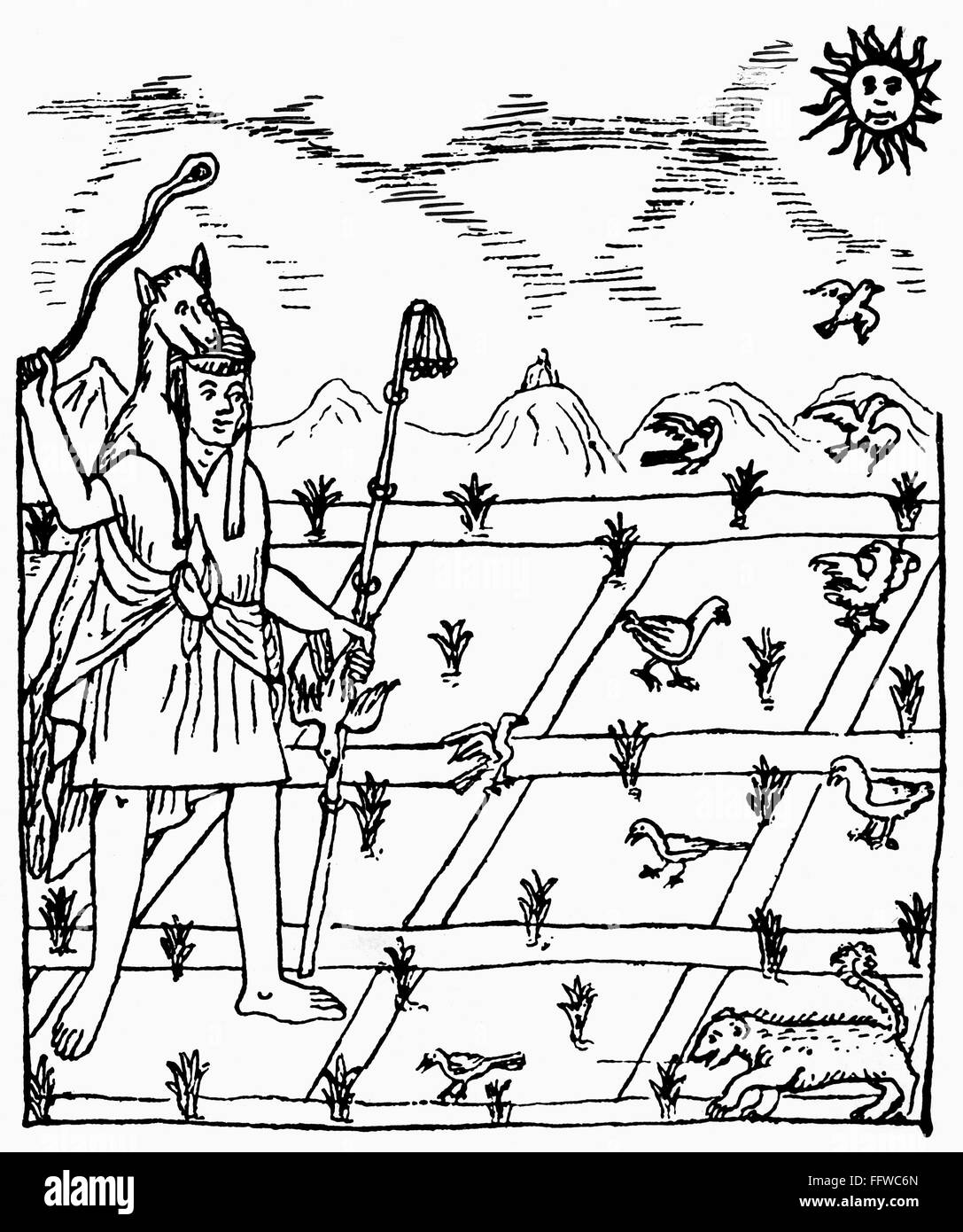 Inca farming Black and White Stock Photos & Images - Alamy