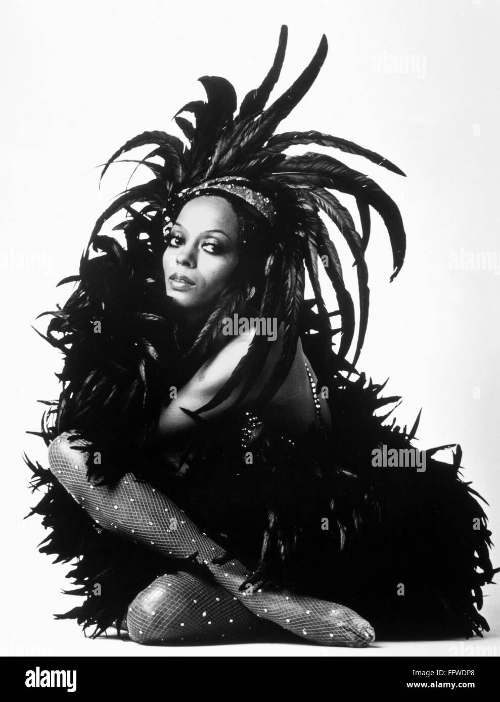 DIANA ROSS (1944- ). /nAmerican singer and actress. Photographed by ...