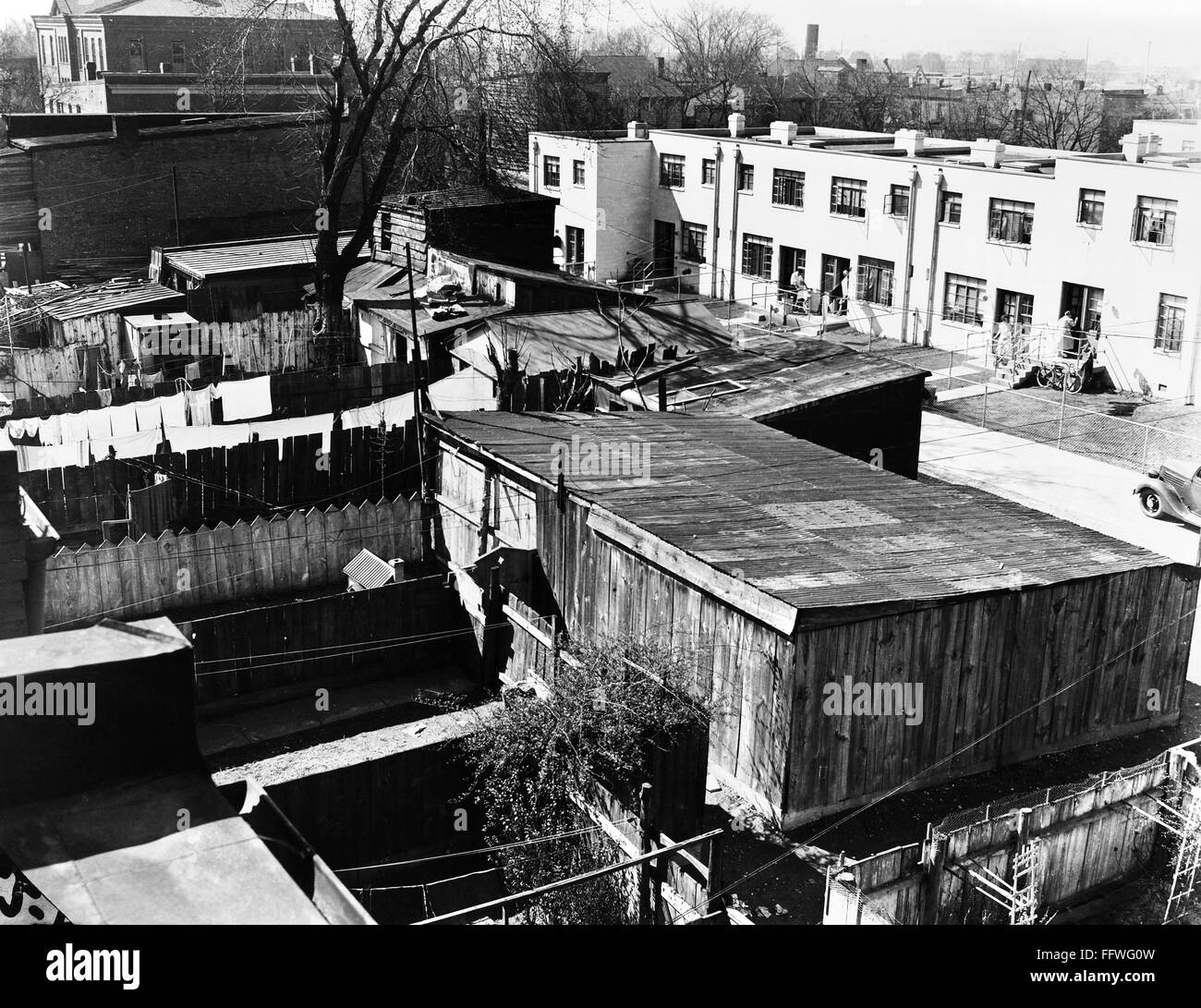 WASHINGTON: HOUSING, 1930s. /nA government low-cost housing project ...