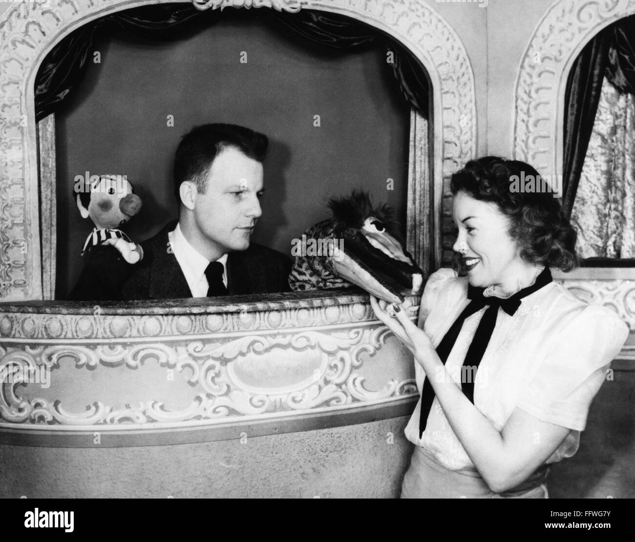 KUKLA, FRAN AND OLLIE. /nBurr Tilstrom, the creator and puppeteer of ...