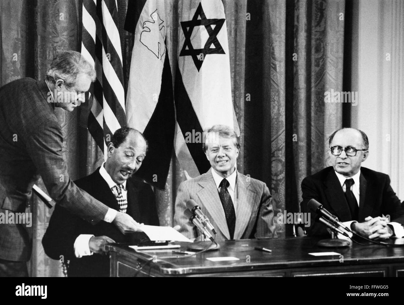 Camp david jimmy carter hi-res stock photography and images - Alamy