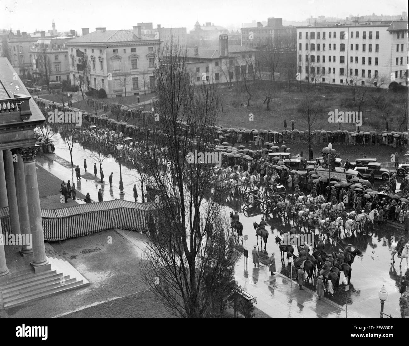 TAFT FUNERAL, 1930. /nThe funeral procession of William Howard Taft in ...
