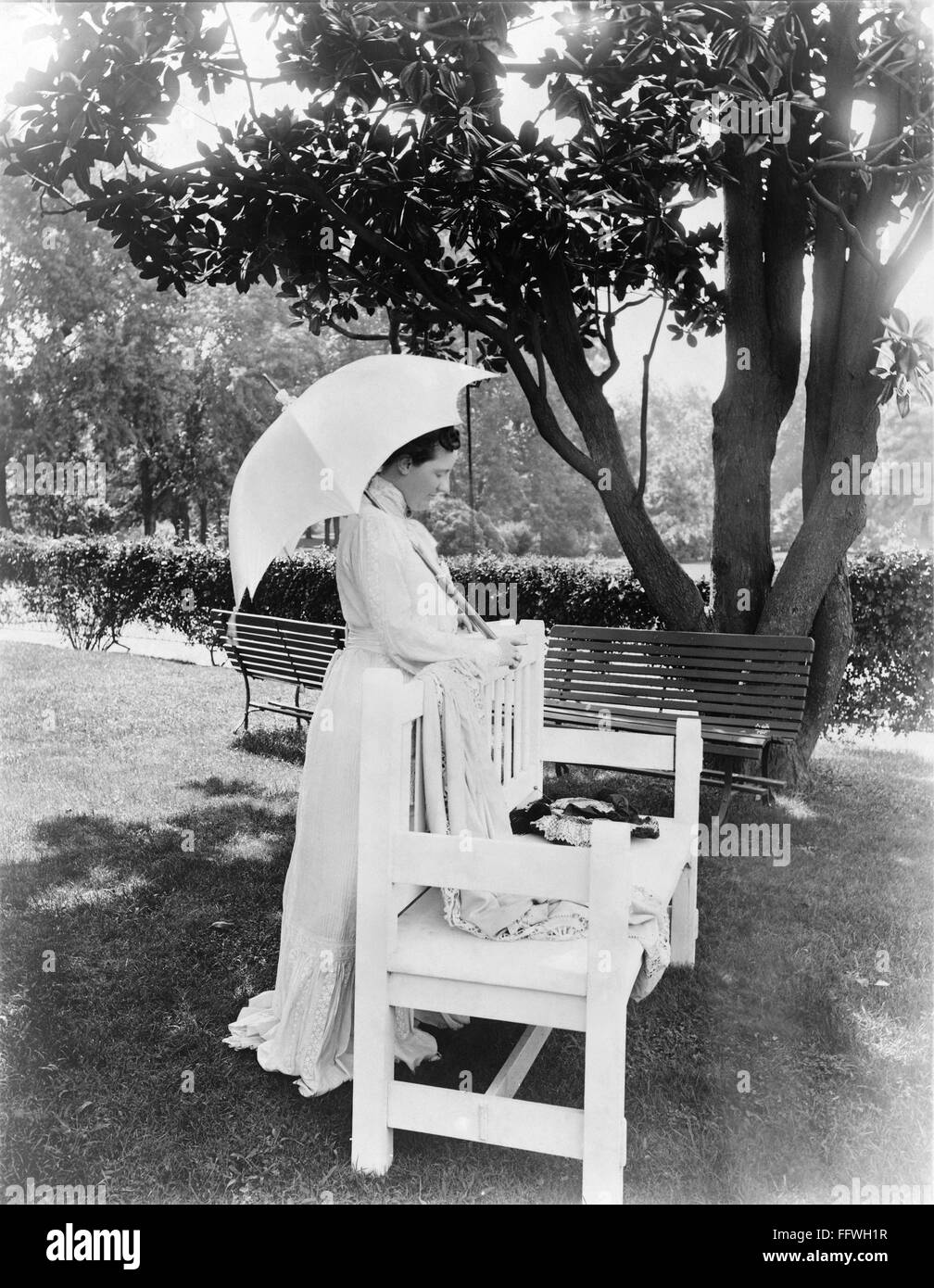 EDITH ROOSEVELT (1861-1948). /nEdith Kermit Carow Roosevelt, wife of ...