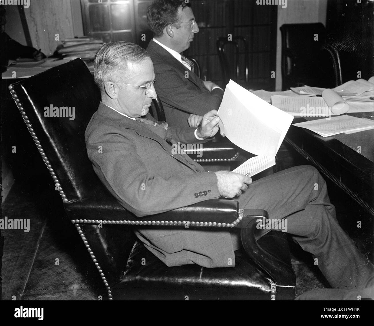 HARRY S. TRUMAN (1884-1972). /n33rd President of the United States ...