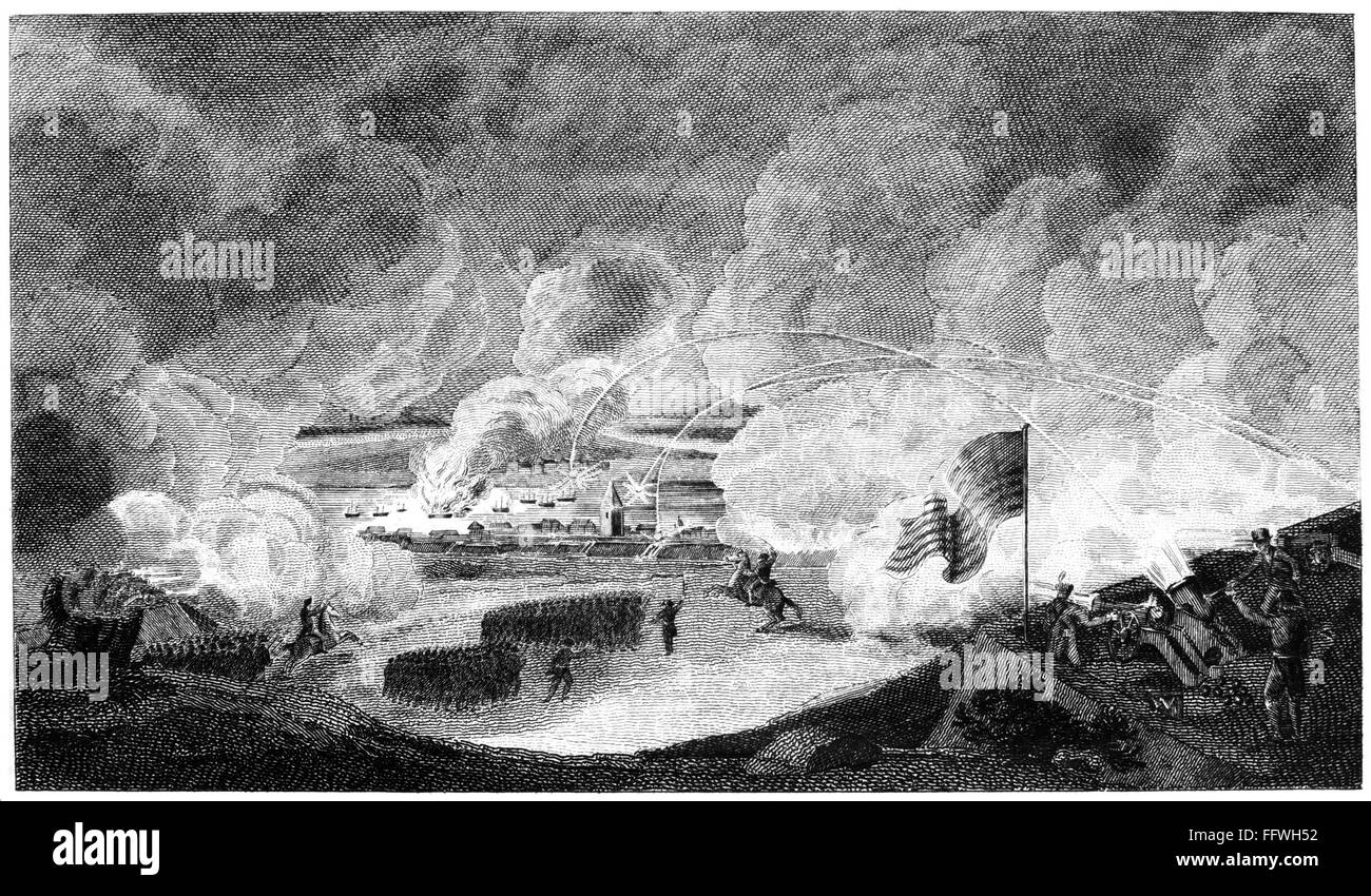 BATTLE OF YORKTOWN, 1781. /nThe American siege of Yorktown, Virginia ...