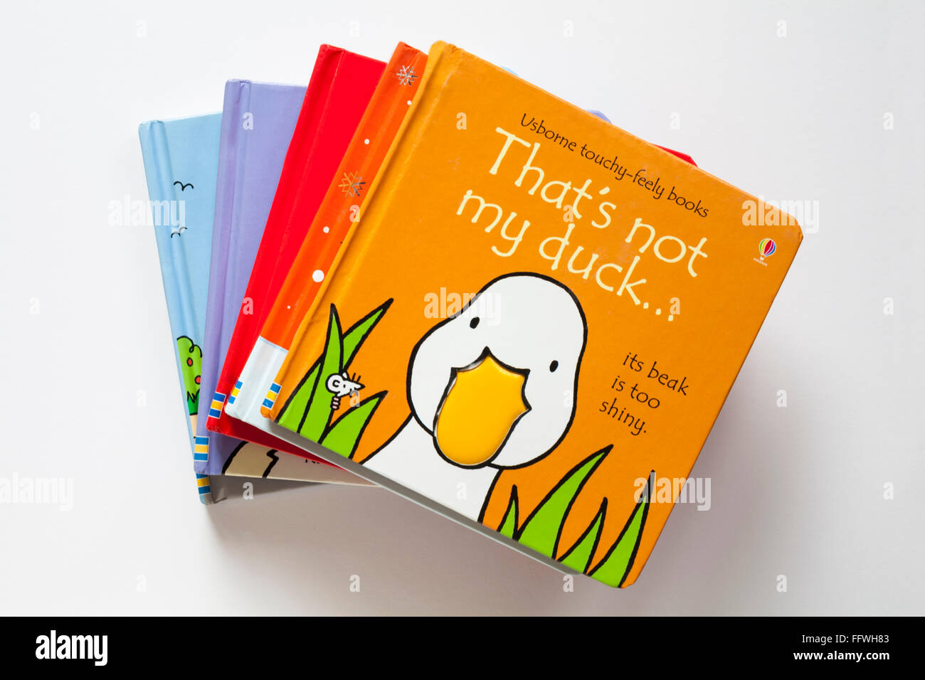 Pile of children's books in That's not my series Usborne touchy-feely ...