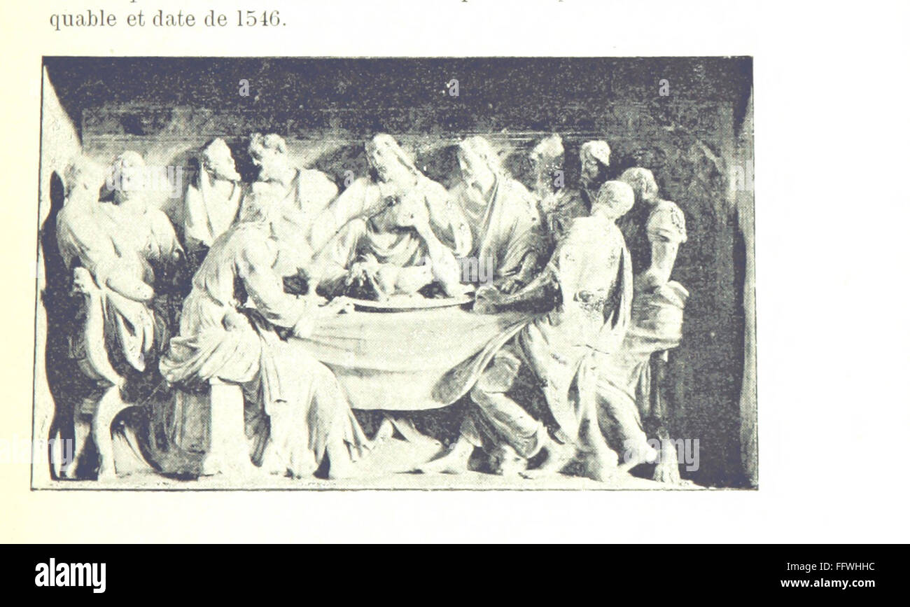 This French-language tourist guide features a map and views of sites ...