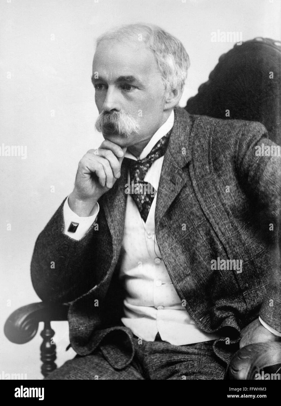 JULIAN HAWTHORNE (1846-1934). /nAmerican writer and journalist. Son of ...