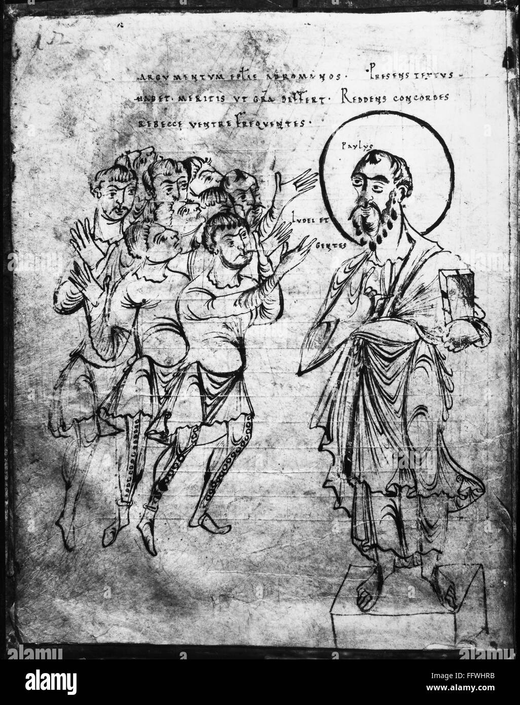 SAINT PAUL (d. 67 A.D.). /nApostle to the Gentiles. The mocking of Paul ...