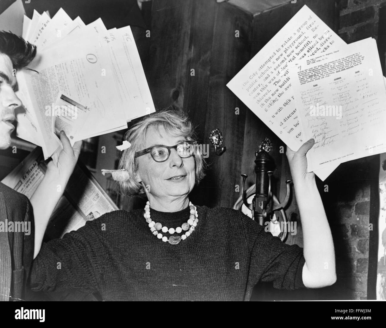JANE JACOBS (1916-2006). /nAmerican born Canadian writer and activist ...