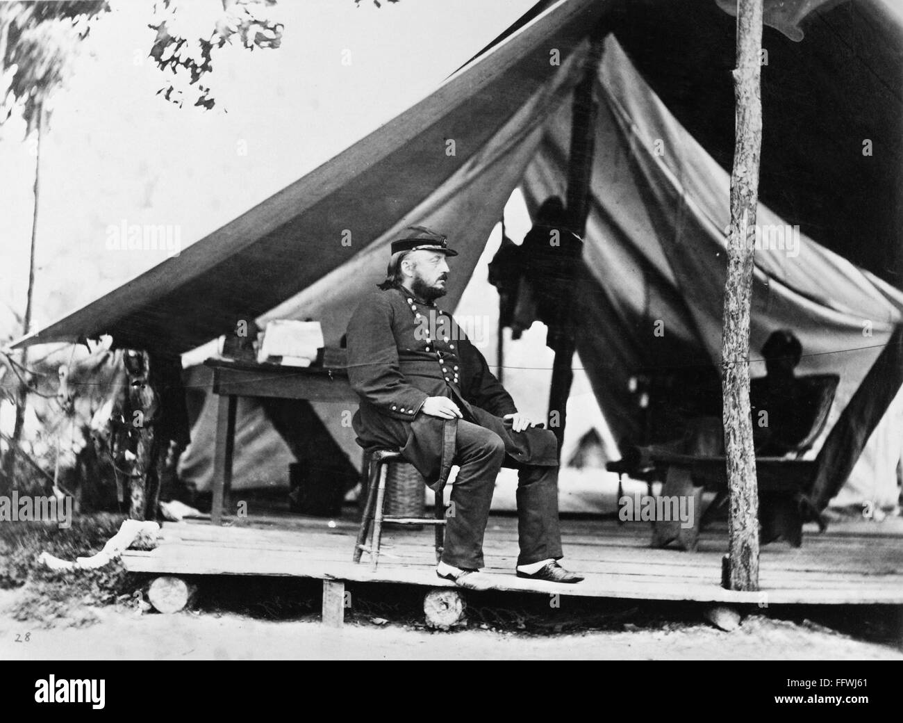 BENJAMIN FRANKLIN BUTLER /n(1818-1893). American army officer, lawyer ...