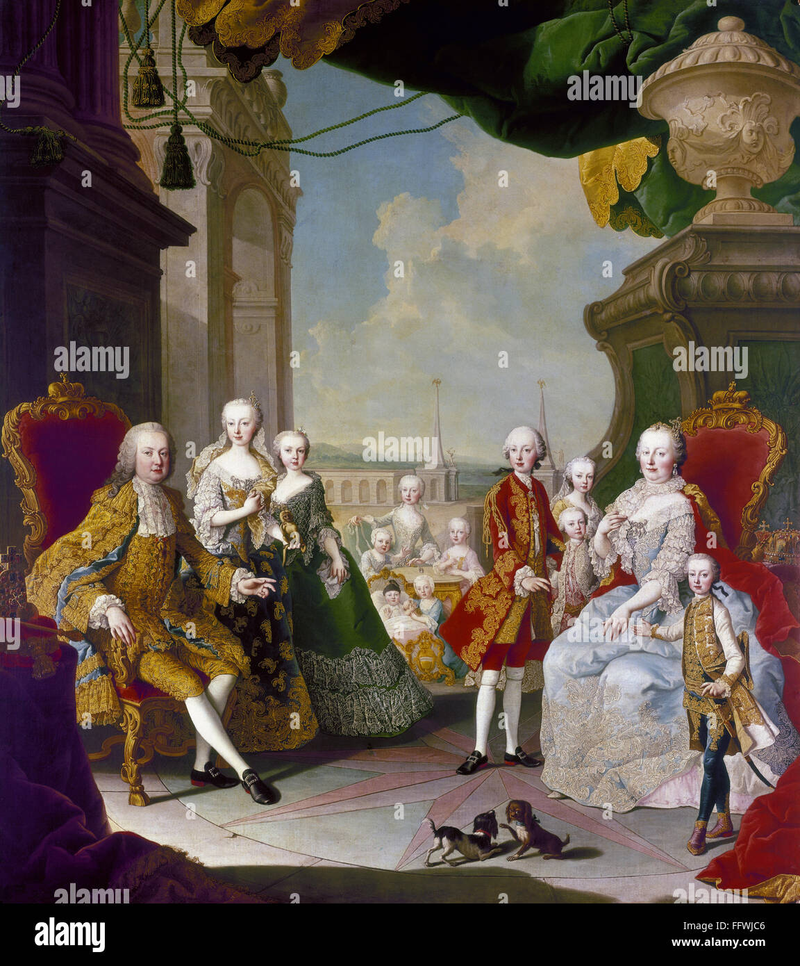 MARIA THERESA (1717-1780). /nArchduchess of Austria and Queen of ...