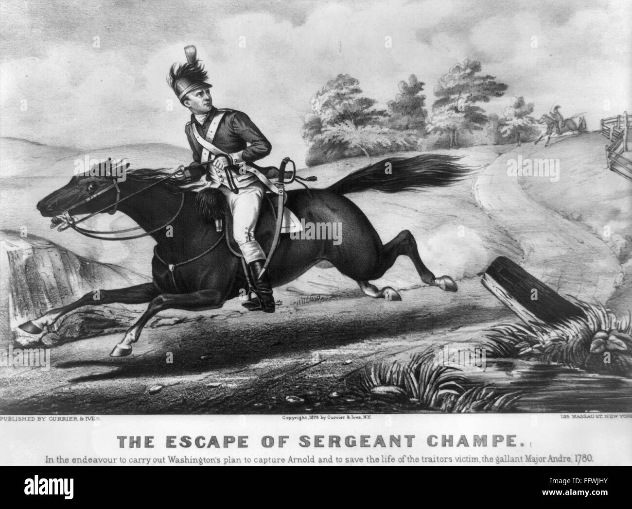 JOHN CHAMPE (1752-1798). /nSergeant Major in the Continental Army. 'The ...