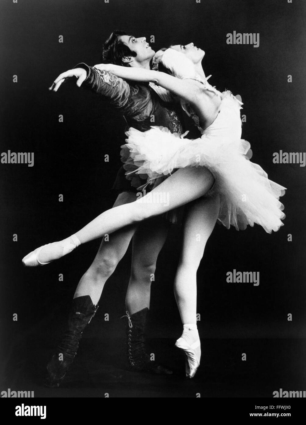 BALLET: SWAN LAKE. /nNatalia Makarova and Ivan Nagy performing in an ...